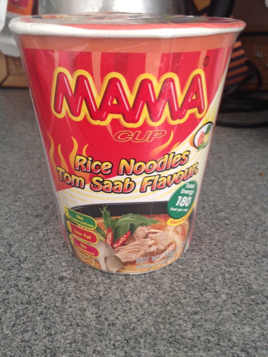 Oodles of Noodles #4: Mama Cup – Rice Noodles Tom Saab Flavour ...