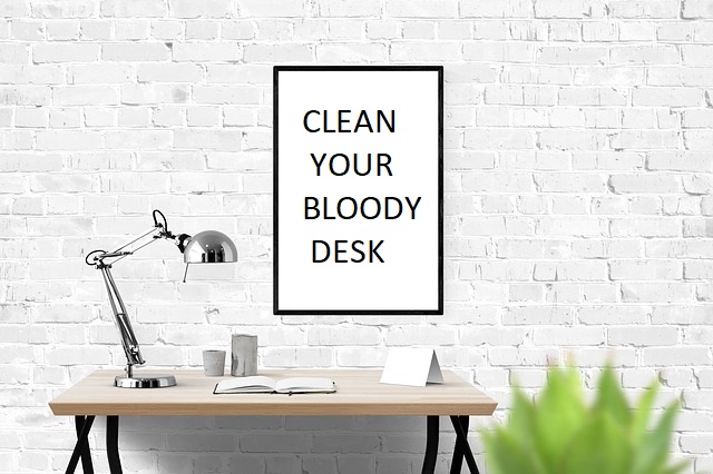 Invention: The Desk Washer (keep your favourite desks clean ...
