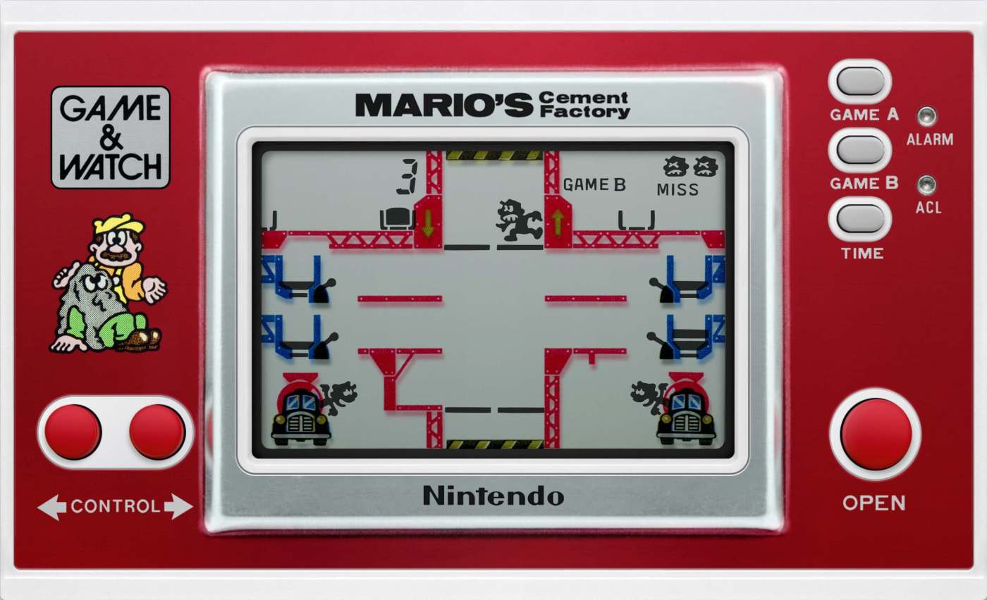 Mario’s Cement Factory: Game & Watch Classic is Concrete – Professional ...