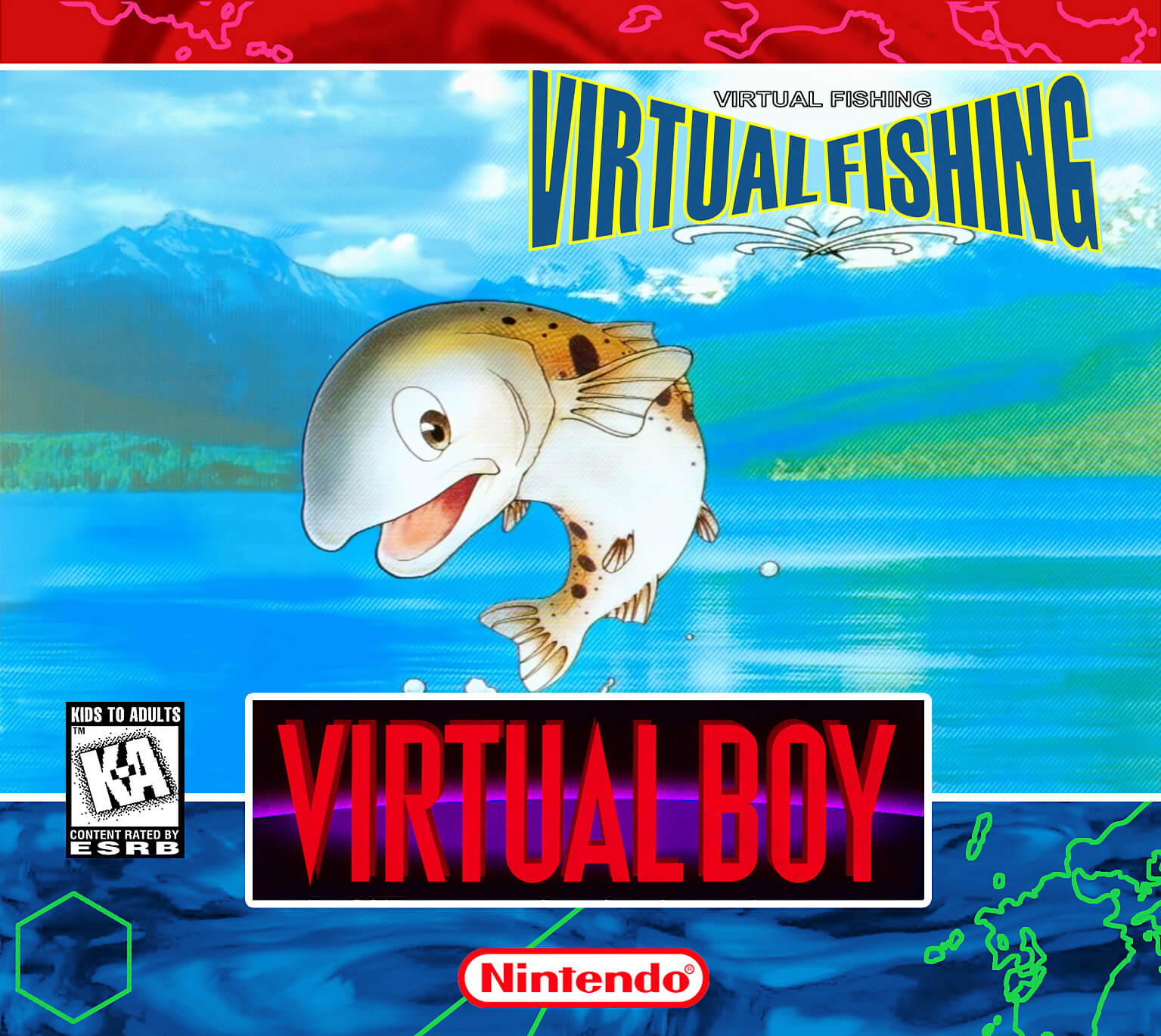 Virtual Fishing: Blood Red Virtual Boy Fishing Mediocrity ...