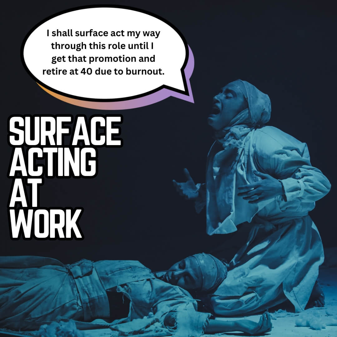 Surface Acting at Work: How Employees Blag it One – Professional Moron