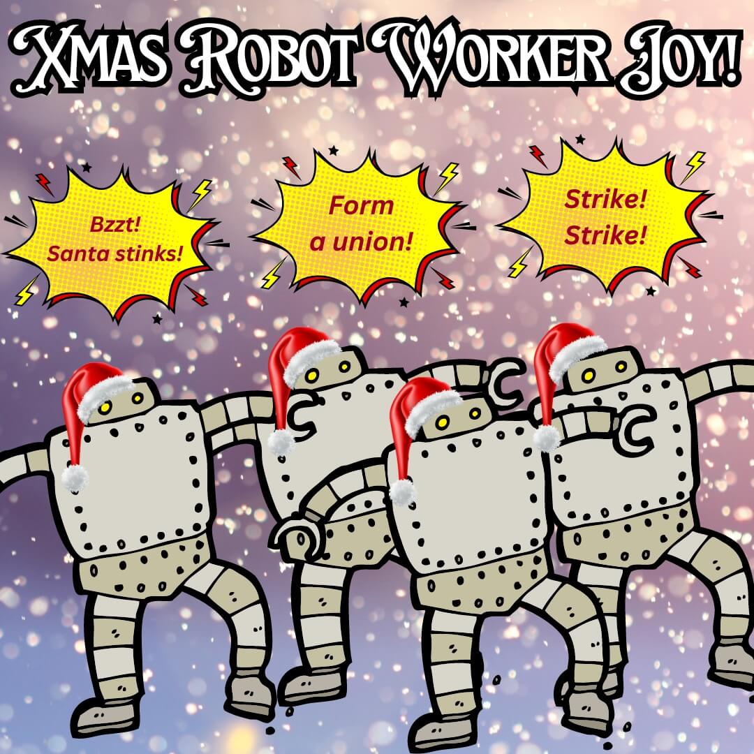 Santa Column: Hiring Christmas Robot Worker H.0 H.0 H.0 🤖 ...