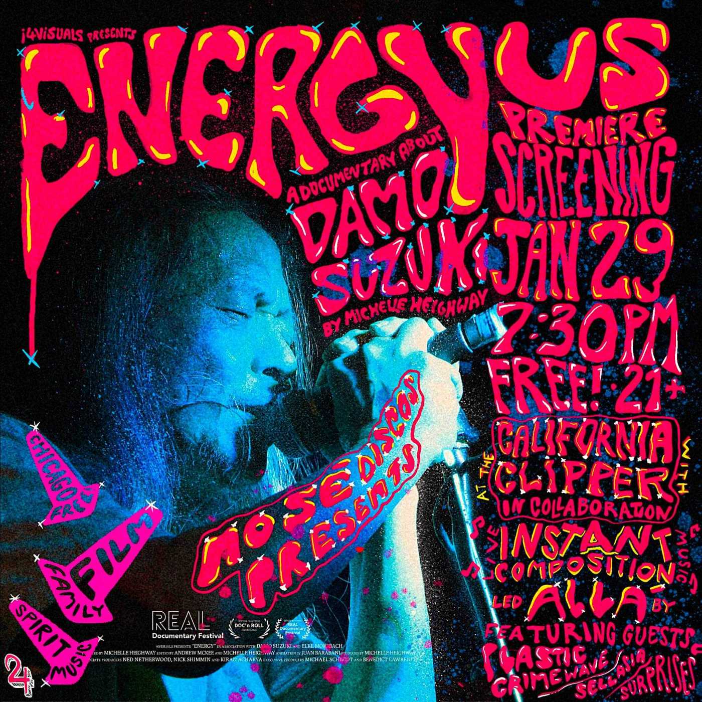 Energy: A Documentary about Damo Suzuki (RIP Tribute to the Legend) 🇯🇵 ...