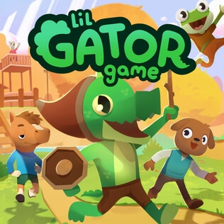 Lil Gator Game: Adorkable Adventure Romp Type Thing🐊 – Professional Moron